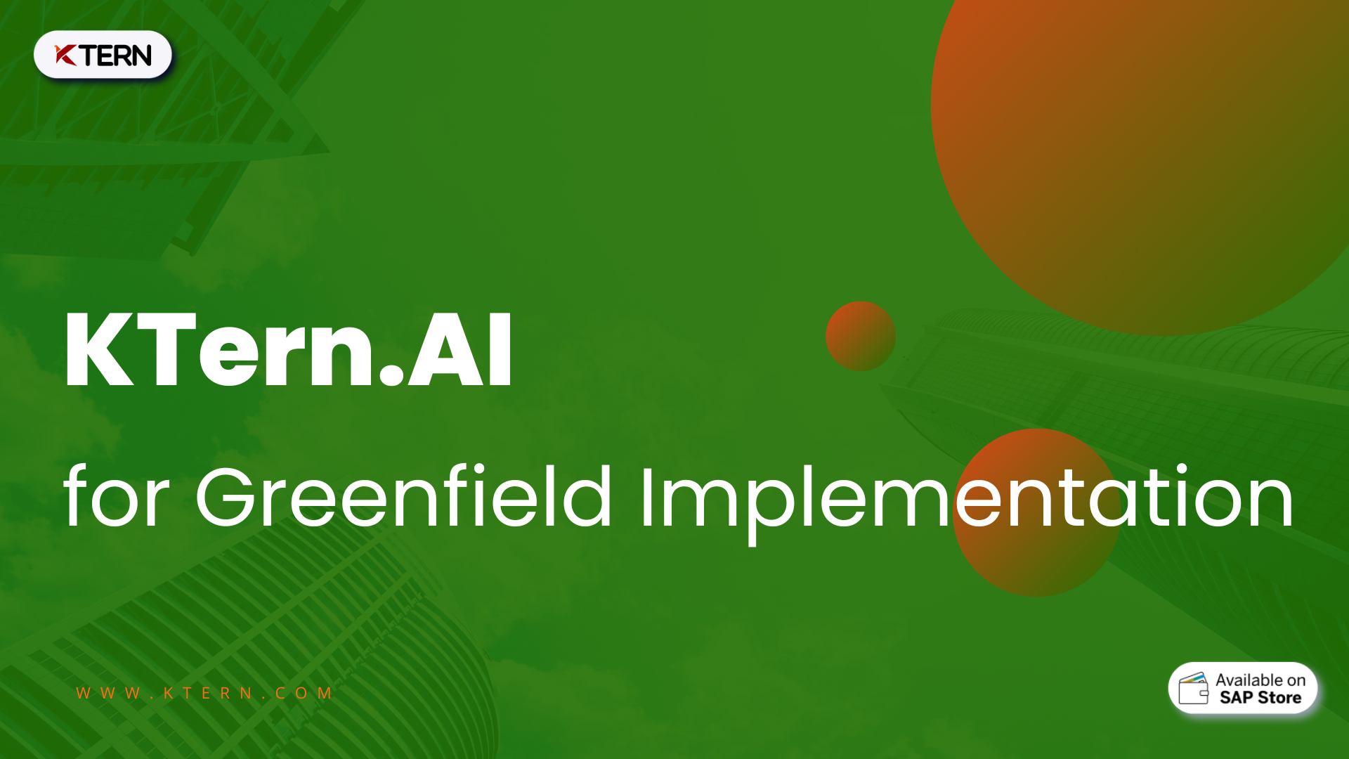 KTern.AI for Greenfield Implementation.